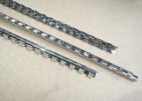 China Metal Stamping Parts Complete PVC Strip Curtain Kit With Hanging Rail for sale