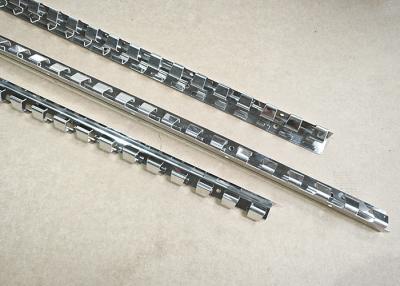 China Metal Stamping Parts Complete PVC Strip Curtain Kit With Hanging Rail for sale