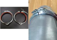 China Stainless Steel / Carbon Steel Quick Release Pipe Clamp 1/2 Inch for sale
