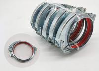 China Ventilation 80-600mm Quick Release Pipe Clamp For Duct Industrial Use for sale