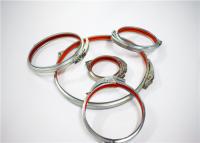 China Stainless Steel Plumbing Quick Release Pipe Clamp 80-600mm for sale