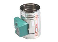 China Powder Coat Duct Zone Dampers Stainless Steel / Galvanized Sheet With Seal Ring for sale