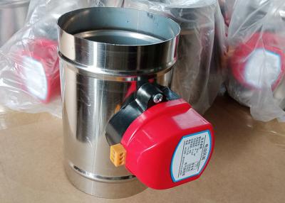 China Motorized Duct Zone Dampers Stainless Steel / Galvanized Sheet for sale
