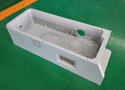 China Silver Machined Metal Components With Painting Surface Treatment for sale