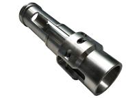China Silver Zinc Plated Metal Machined Parts For Machinery for sale