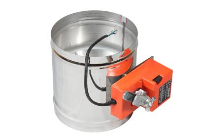 China 220v Duct Zone Dampers Electric Automatic Stainless Steel For Hvac Systems for sale