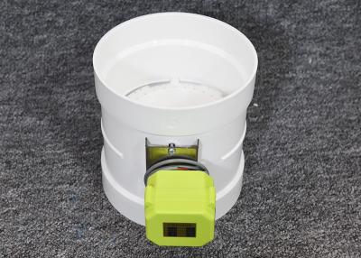 China Gasketed Hvac Duct Zone Dampers With Front / Rear Damper Access And Pvc Blade Sealing for sale