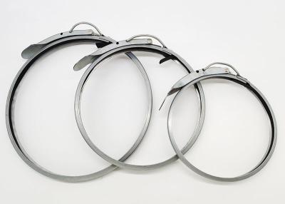 China Ductwork Oem Galvanized Pipe Clamp Airtight 10 Inch for sale