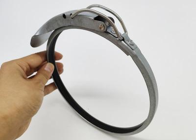 China Stainless Steel 304 600 Mm Galvanized Pipe Clamp With Seal Ring for sale