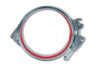 China 150mm Galvanized Pipe Clamp For Dust Collection System for sale