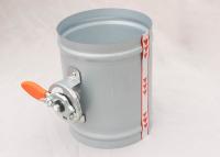 China Adjustable Angle Duct Zone Dampers With Gasketed Blade Sealing for sale
