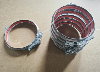 China 180mm Heavy Duty Pipe Clamps Conveying Steel Pipework Systems for sale