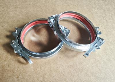 China Metal 5.51 Inch Quick Release Pipe Clamp Electropolish for sale