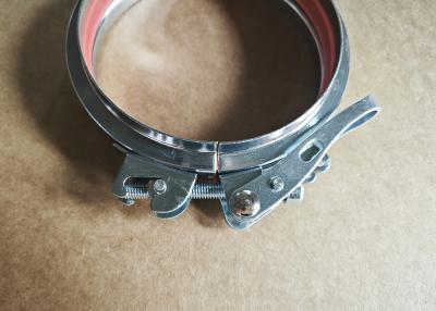 China 100mm Handle Quick Release Duct Hose Clamps For Flange Pipe And Tube Bends for sale
