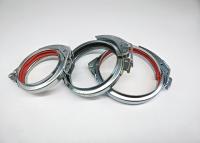China 3.15 Inch Quick Release Pipe Clamp Stainless Steel Galvanized Steel for sale