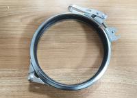 China 100mm Heavy Duty Hose Clamps For Dust Collection System for sale