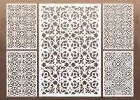 China Stainless Steel Aluminum Laser Cut Decorative Panels Power Coating Finish for sale