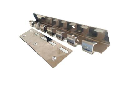 China 201 Ss Pvc Curtain Hanger Track Hanging Systems For Pvc Strip Curtain Rail for sale