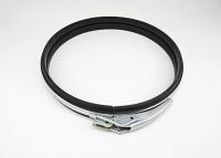 China Galvanized Steel Lever Lock Ring Quick Release Clamp For Ducting System for sale