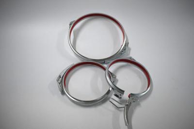 China Custom Pipe Quick Release Clamps With Handle Mechanical Equipment Deepdrawing for sale
