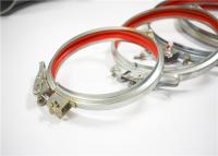 China Rubber Ring Quick Release Pipe Clamp Handle Fastening Sealing 80-300mm for sale