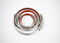 China Q235 Steel 275g Zinc Quick Release Pipe Clamp Use For Ductwork System for sale