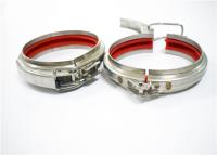 China Custom Dimension Quick Release Pipe Clamp Connect Ordinary Duct Deep Drawing for sale