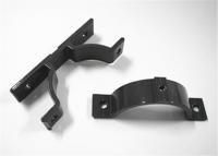 China Aluminum Metal Stamping Parts Bracket ISO9001 Approved ANSI Standard Black for sale