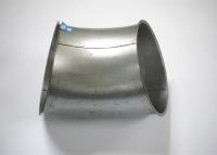 China Professional Spot Welding Galvanized Steel Fittings Elbow 6 Inch Size for sale
