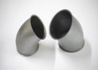 China Galvanized 90 Degree Pressed Elbow Bend for HVAC Central Air Conditioning for sale