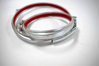 China Seamless Durable industrial pipe clamps Circle Head Code DIN Standard Equal Shape for sale