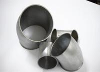 China 140mm Galvanized Steel 90 Degree Seam Weld Dust Extraction Pipe Pressed Elbow for sale