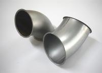 China Galvanized Steel Dust Extraction Pipe 90 Degree Pressed Bends For Ventilation System for sale