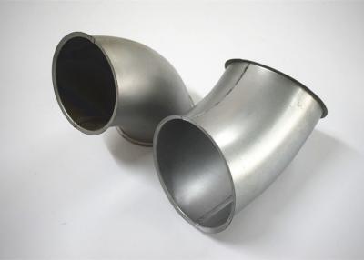 China Galvanized Steel Dust Extraction Pipe 90 Degree Pressed Bends For Ventilation System for sale