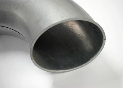 China Galvanized Steel Long Radius 45 Degree Dust Extraction Pipe Bends For Ductwork System for sale