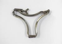 China DN50 Heavy Duty Pipe Clamps With Belt Screw Sliver Galvanized Grip Collar Steel 304 for sale