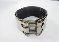 China Shielded Coupling Heavy Duty Pipe Clamps Joining Hubless Castlron Soil Custom Size for sale