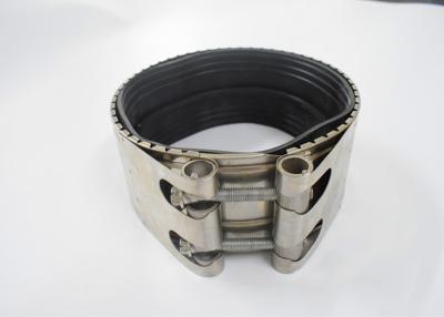 China Shielded Coupling Heavy Duty Pipe Clamps Joining Hubless Castlron Soil Custom Size for sale