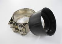 China Hubless Coupling Heavy Duty Pipe Clamps Type F Clip Drive Custom Stainless Steel 201/304 for sale