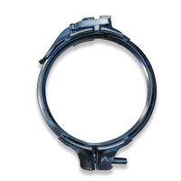 China Duct Heavy Duty Pipe Clamps Quick Connect Pull Ring With EPDM for sale