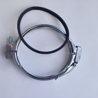 China 2.0mm Clamp Thickness Heavy Duty Pipe Clamps Durable Quick Release Duct Clamp for Industrial Applications for sale