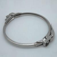 China SUS304 Quick Release Heavy Duty Steel Pipe Clamps With Gasket for sale