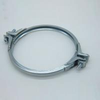 China Petroleum Heavy Duty Pipe Clamps Carbon Steel Material 2.0mm Thickness for sale