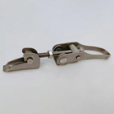China Dust Removal Drum Hoop Metal Stamping Parts Stainless Steel 304 Pipeline Lock Buckle for sale