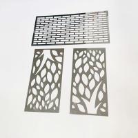China Decorative Laser Engraving Stainless Steel Models Laser Cut Pattern for sale