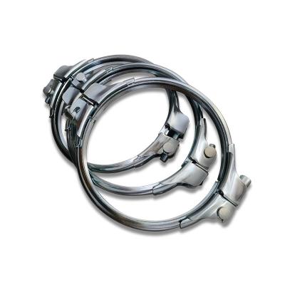 China Heavy Duty Quick Release Pipe Clamp for HVAC and Industrial Applications for sale
