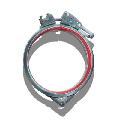 China Stainless Steel 304 Quick Release Pipe Clamp with 1.0mm/1.2mm Thickness and 28mm Width for HVAC Systems for sale
