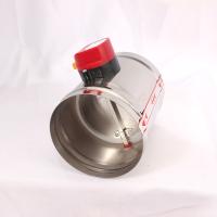 China Stainless Steel Electric Air Damper 51-400mm for HVAC Zoning for sale