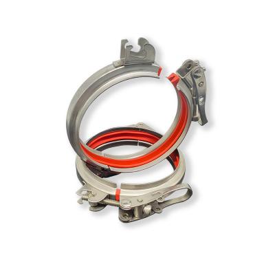 China HAVC Systems Ventilation Circular Pipe Clips Spring Hose Clamp Adjustable Pipe Hose Clamp for sale