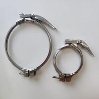 China 304 Stainless Steel Sealed Heavy Duty Pipe Clamps Quick Connection Pipe Clamp for sale